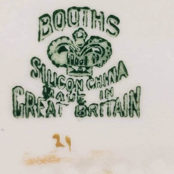 Booth Silicon China Made in Great Britain | Dining | Antique Booths ...